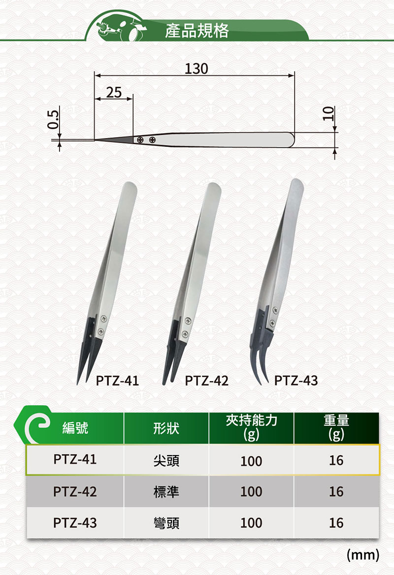 ENGINEER 日本工程師工具 ESD防靜電尖頭直型鑷子 PTZ-41 - PChome 24h購物